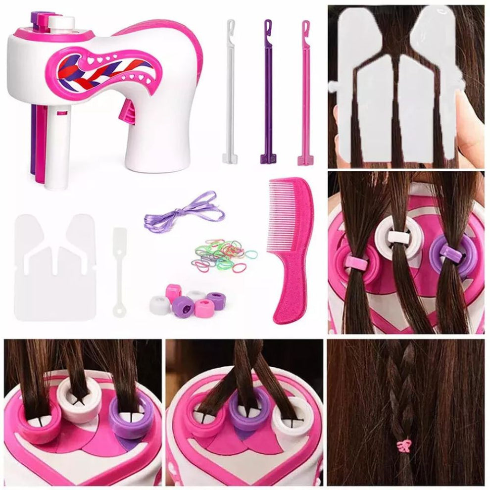 Automatic Hair Braider Electric Braid Machine Styling Tool Smart DIY Q ...