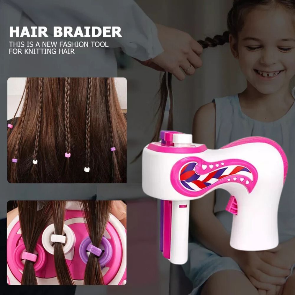 Automatic Hair Braider Electric Braid Machine Styling Tool Smart DIY Q ...