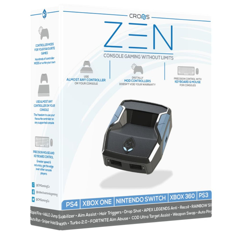 Cronus ZEN Controller Adapter Emulator PS4 Slim Pro PS3 Xbox One X S S ...
