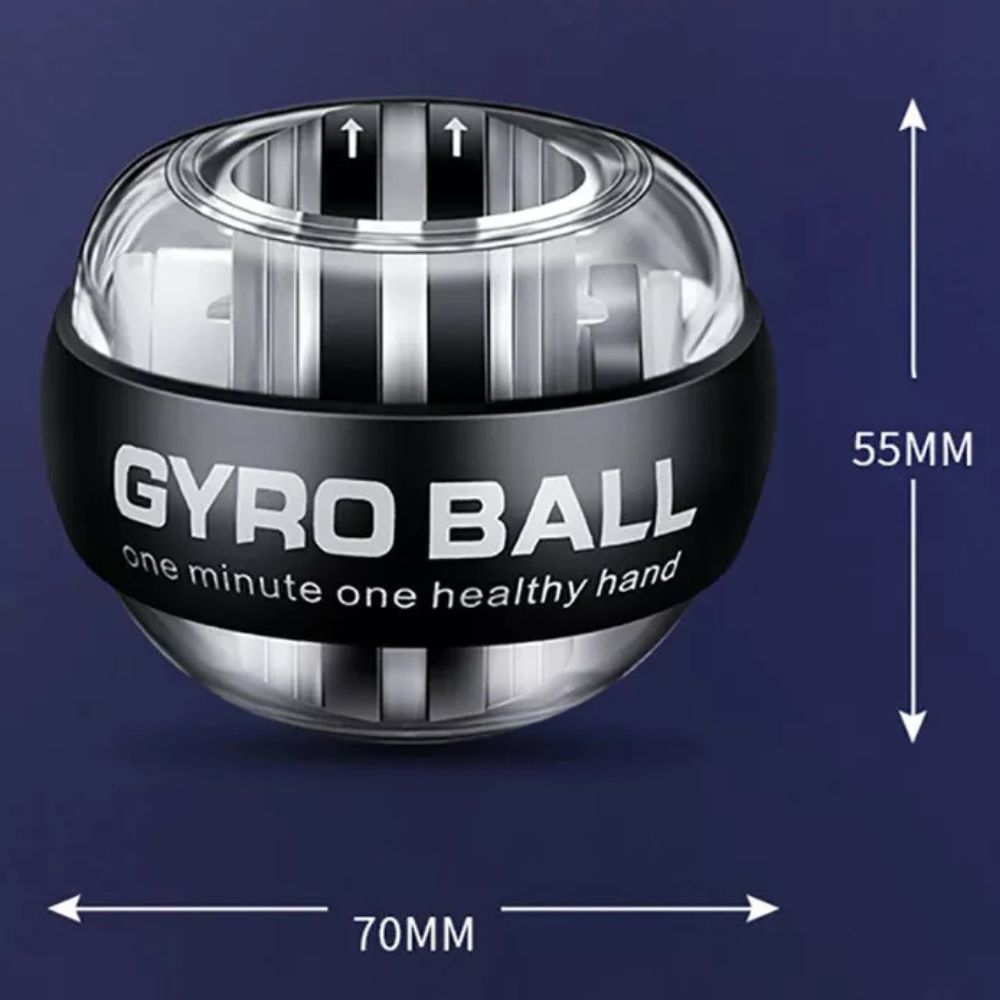 Vita Wrist Ball Premium Gyro Wrist Exercise Ball - LED Powerball For ...