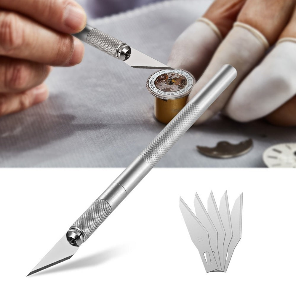 Model Hobby Cutting Precision #11 Blade Crafts Art Knife Exacto Razor ...